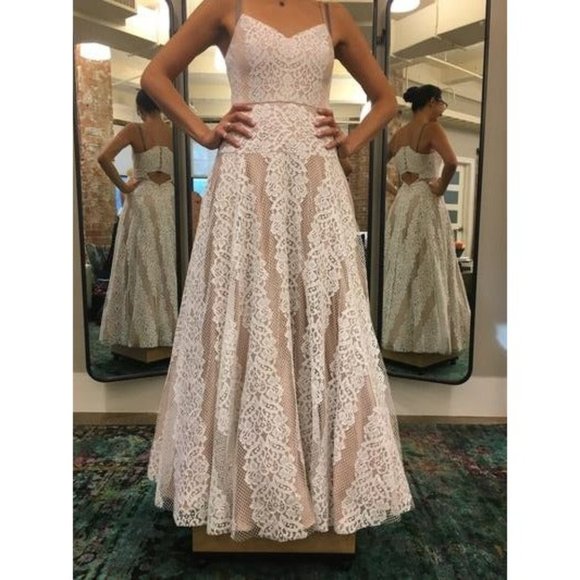 Tracy Reese | Dresses | Bhldn Tracy Reese Larkin Wedding Gown Size 2 ...